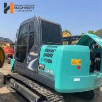 China Used  Kobelco SK75 excavator real car good chassis for sale
