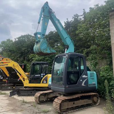 China Used crawler excavator machinery japanese mini kobelco75-8 second hand excavator KOBELCO75 original Japan hotsale cheap price for sale