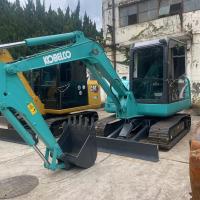 China Good condition cheap price used excavator kobelco sk60 6ton cheap hydraulic crawler digger for sale for sale