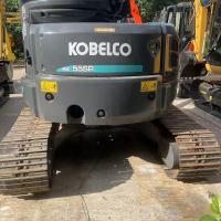China Hydraulic SK55SR Used Kobelco Excavator 5.5Ton Tracked Digger Excavator Machinery for sale