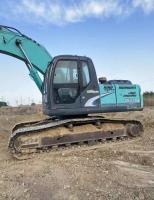 China Personal single-hand pure earth-moving 2-hand excavator for crawler excavator Kobelco 210 excavator for sale for sale