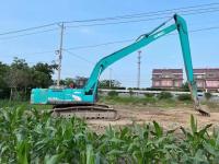 China Kobelco Second Hand Mini Excavator Extended Arm SK260 SK260 Hydraulic Excavator for sale