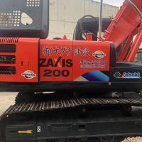China Hitachi ZX200 excavator Japan Used Hitachi EX ZX200 hydraulic crawler excavator with low price are on sale for sale