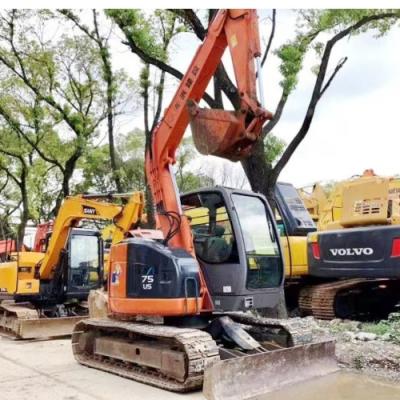 China The global limited edition Japanese imported crawler excavator ZAXIS75US used excavator Hitachi 75 for sale