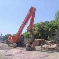 China Engineering Used Hitachi Excavator ZAXIS 550 Pile Driver Original Japanese for sale