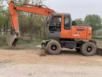 China Japanese Used Hitachi Mini Excavator Wheeled Excavator ZAXIS130W for sale
