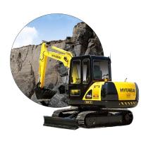 China Used excavator Korea Hyundai 55-7 mini excavators for sale for sale