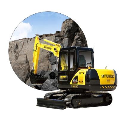China Used excavator Korea Hyundai 55-7 mini excavators for sale for sale