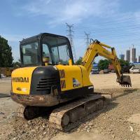 China 5 Ton mini used hyundai r55 excavator 55 model chain bagger still working good r55-7 for sale