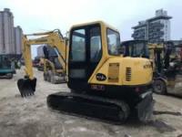 China 5 Ton mini used hyundai r55 excavator 55 model chain bagger still working good r55-7 for sale