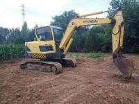China Used Hyundai R60W-9 mini wheel excavator/ hyundai wheel excavator 60-9 for sale