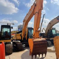 China 22 ton made in China used hyundai excavator good condition hyundai used excavator less hours at low price for sale for sale