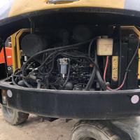 China Used Second Hand Mini Excavator Hyundai Wheel Excavator 60W-7 for sale