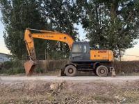 China 21 Tons Used Hyundai Excavator Construction Machinery HY210W Wheel Excavator for sale