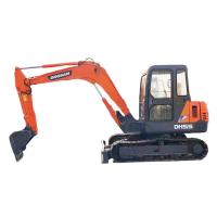 China used doosan dh55 5 ton excavator  imported from South Korea is sold at a low price for sale
