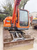 China The 7.5-tonused excavator doosan imported from South Korea with good quality is sold cheaply for sale