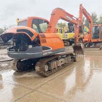 China The 7.5-tonused excavator doosan imported from South Korea with good quality is sold cheaply for sale