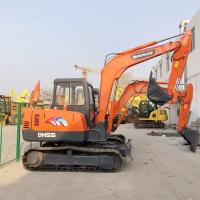 China Used mini excavator construction machinery used doosan dh55 5 ton excavator in Shanghai for sale for sale