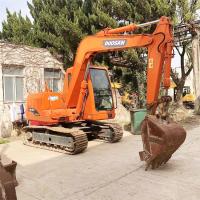 China The high-quality used doosan dh80 8 ton excavator with good performance and low price is sold at a low price for sale