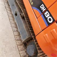 China The high-quality used doosan dh80 8 ton excavator with good performance and low price is sold at a low price for sale