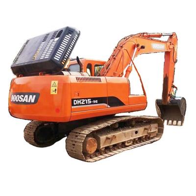 China used doosan dh215 excavator  in shanghai used doosan dH215-9E excavator for sale for sale
