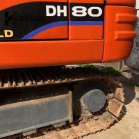 China used korea made doosan dh80 excavator good price on sale for sale