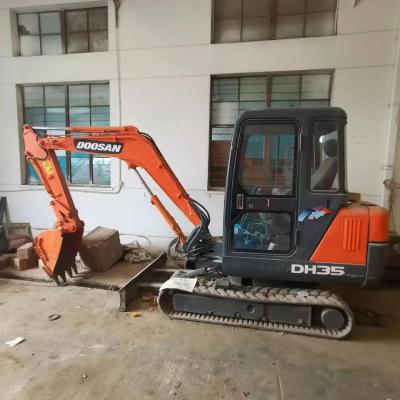 China Used Original Doosan Dh35 High Performance Dh35-7 Hydraulic Japanese Excavator 3 Ton for Sale for sale