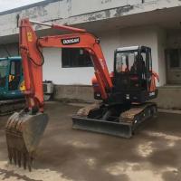China DH55 dh55-7 small used 5 ton excavator doosan korea excavator from China for sale for sale