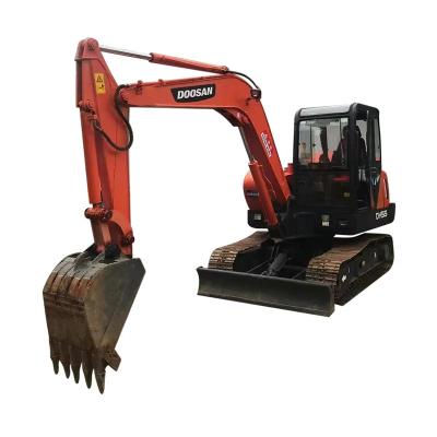 China High Efficiency used excavator 5 ton doosan dh55 dh55-7 second hand korean brand doosan excavator for sale