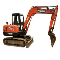 China Used Doosan DH55 excavator 5 tons crawler excavator wholesale procurement price is more affordable for sale