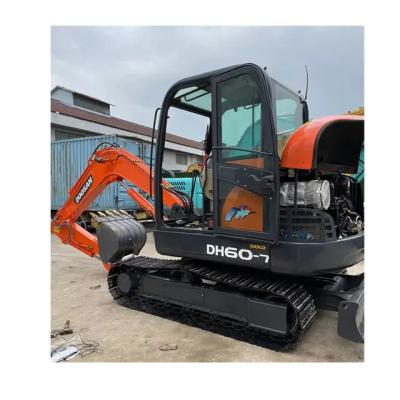 China Used doosan DH60-7 Mini excavator cheap price doosan dh60-7 excavator for sale