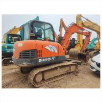 China Cheap price mining machinery construction Crawler Digger Doosan used Excavators DH80-7 for sale