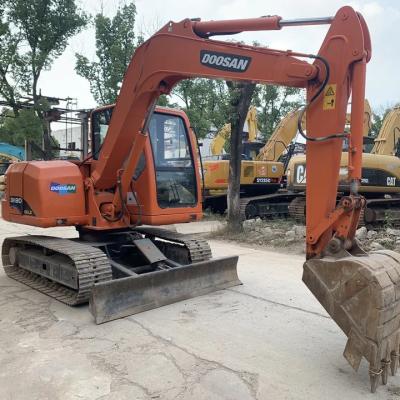 China Best selling Cheap price second hand 8 ton doosan DH80 excavator Used 8 ton model mini project duty DX80 DH80G for sale for sale