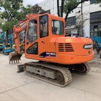 China Used 8 Ton Crawler Excavator Original Doosan Dh80 Secondhand Track Digger Low Price and Good Condition for Sale for sale