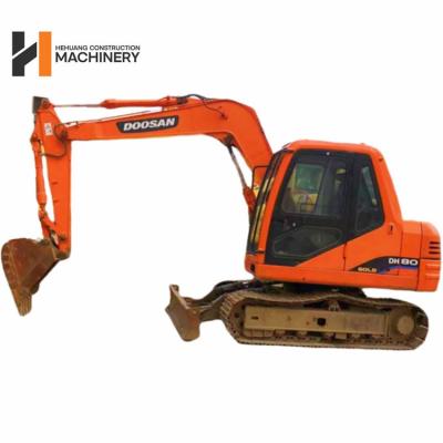 China Original high quality good price on sale used doosan dh80 excavator for sale