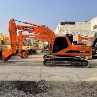 China Imported from Korea  high quality used doosan dh220lc-7 crawler excavator good condition dh220 used excavators for sale for sale