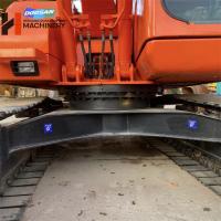 China Used doosan dh150 wheel excavator good price on sale in Shanghai for sale