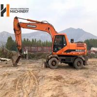 China used excavator in uae used doosan dh210w-7 wheel excavator good price on sale for sale