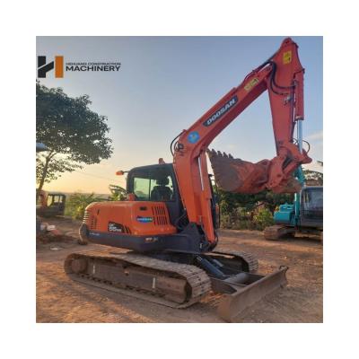 China used doosan dx55-9c excavator good price on sale in Shanghai for sale