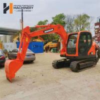 China The Doosan 75 mini excavator used the Isuzu engine to move faster for sale