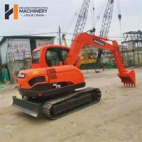 China The Doosan 75 mini excavator used the Isuzu engine to move faster for sale