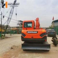 China The Doosan 75 mini excavator used the Isuzu engine to move faster for sale