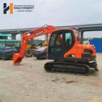 China The Doosan 75 mini excavator used the Isuzu engine to move faster for sale