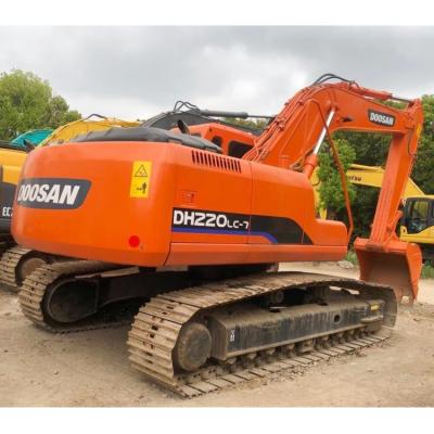 China Buy this used DOOSAN DH220LC-7 crawler excavator at a bargain! Used DOOSAN excavator DH220 LC-7 with cheap price! for sale