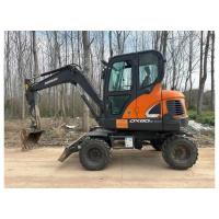 China good quality 5 ton Doosan DX60W used wheel excavator in shanghai Doosan used excavator in china factory for sale for sale