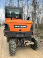 China good quality 5 ton Doosan DX60W used wheel excavator in shanghai Doosan used excavator in china factory for sale for sale
