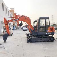 China 5 tons of 40.5kw crawler type used excavator produced in 2019 low hours DH55 used excavator for sale