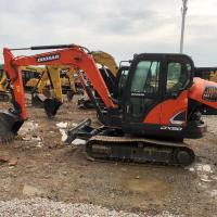 China Fuel-efficient origin imported from South Korea 2019 production few working hours on sale Doosan dx60 used excavator for sale