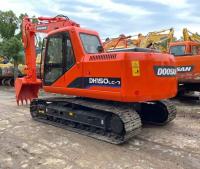 China Origin imported from South Korea fuel-efficient less working hours on sale Doosan DH150 used excavator for sale