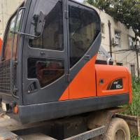 China best selling high quality less hour equipment used doosan dx60w wheel excavator for sale